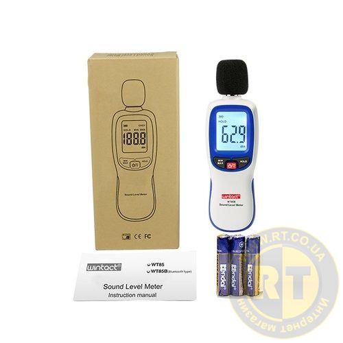ᐉ Шумомер Bluetooth (30 - 130 dB) WINTACT WT85B - rt.co.ua