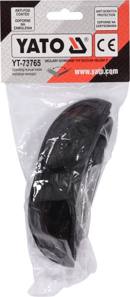 ᐉ Защитные очки для работы с болгаркой Yato YT-73765 - rt.co.ua