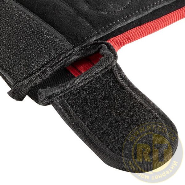 ᐉ Рукавичка без пальців, шкіряна, посилення на долоні, вставки зі спандексу на тильній стороні ...