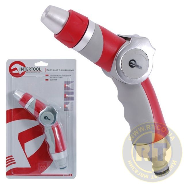 ᐉ Пістолет-розпилювач для поливу з плавним регулюванням потоку води LUXURY INTERTOOL GE-0018 ...