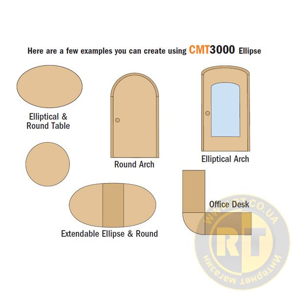 ᐉ Устройство для вырезания эллипсов CMT CMT3000 - rt.co.ua