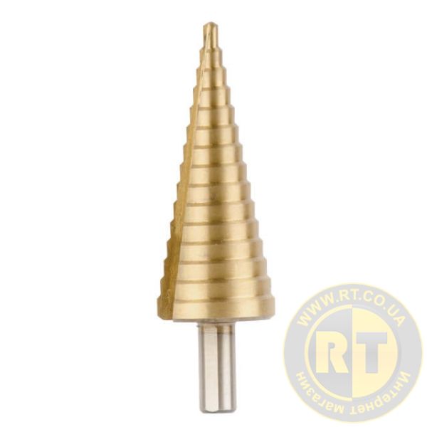 ᐉ Сверло ступенчатое по металлу 4-32 мм INTERTOOL SD-5832 - rt.co.ua