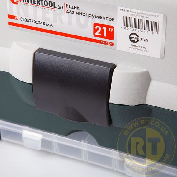 ᐉ Ящик для инструментов, 21" 530*270*245 мм INTERTOOL BX-6121 - rt.co.ua