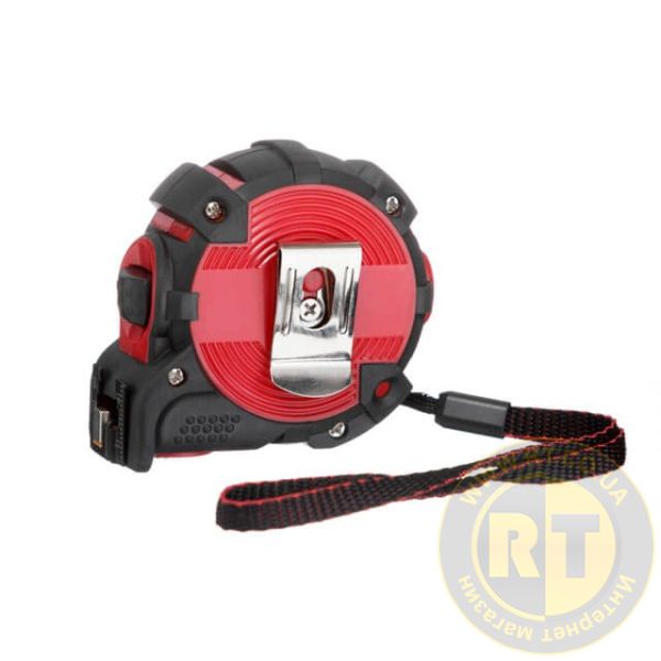 ᐉ Рулетка с металлическим полотном, 3м*16мм, двухстороняя шкала, нейлоновое покрытие ...