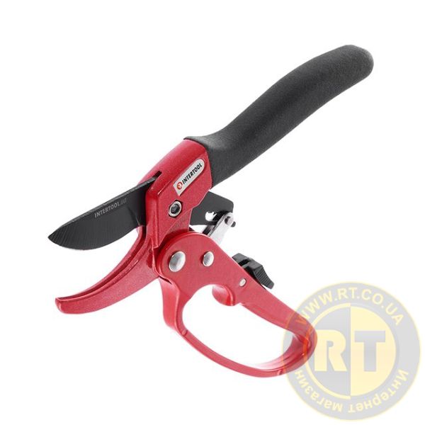ᐉ Секатор, 200 мм, різ: Ø 22 мм INTERTOOL FT-1005 - rt.co.ua