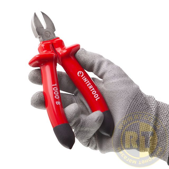ᐉ Бокорезы 190мм, диэлектрические, CrV 6150 INTERTOOL NT-0323 - rt.co.ua
