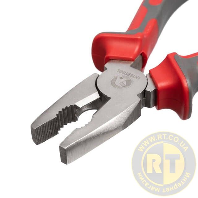 ᐉ Плоскогубцы 160мм, С55 INTERTOOL HT-0104 - rt.co.ua