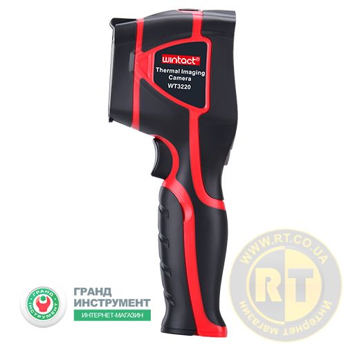 ᐉ Тепловизор, от -20°С до 450°С, матрица 220х160 WINTACT WT3220 - rt.co.ua