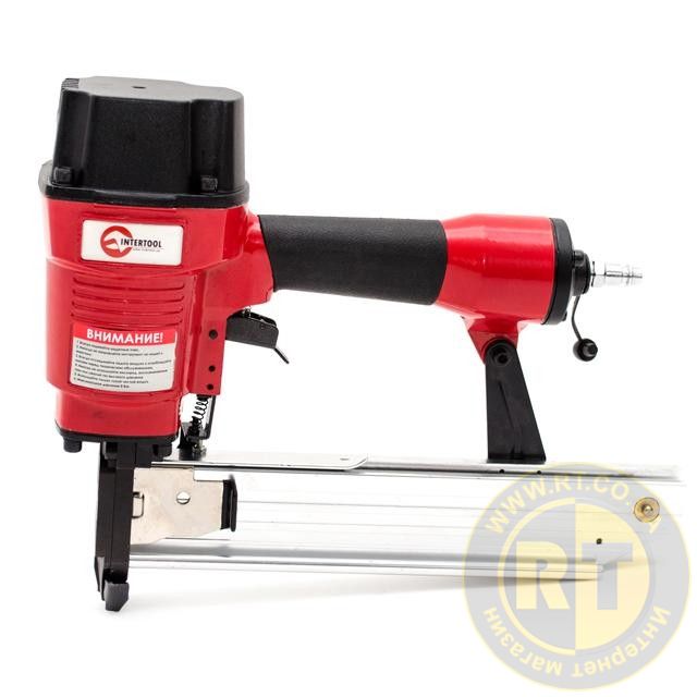 ᐉ Степлер пневматический под скобу 10.8*50 мм INTERTOOL PT-1615 - rt.co.ua